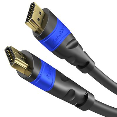 KabelDirekt 4m Câble HDMI compatible avec HDMI 2.0a/b, 2.0, 1.4a Ultra ...