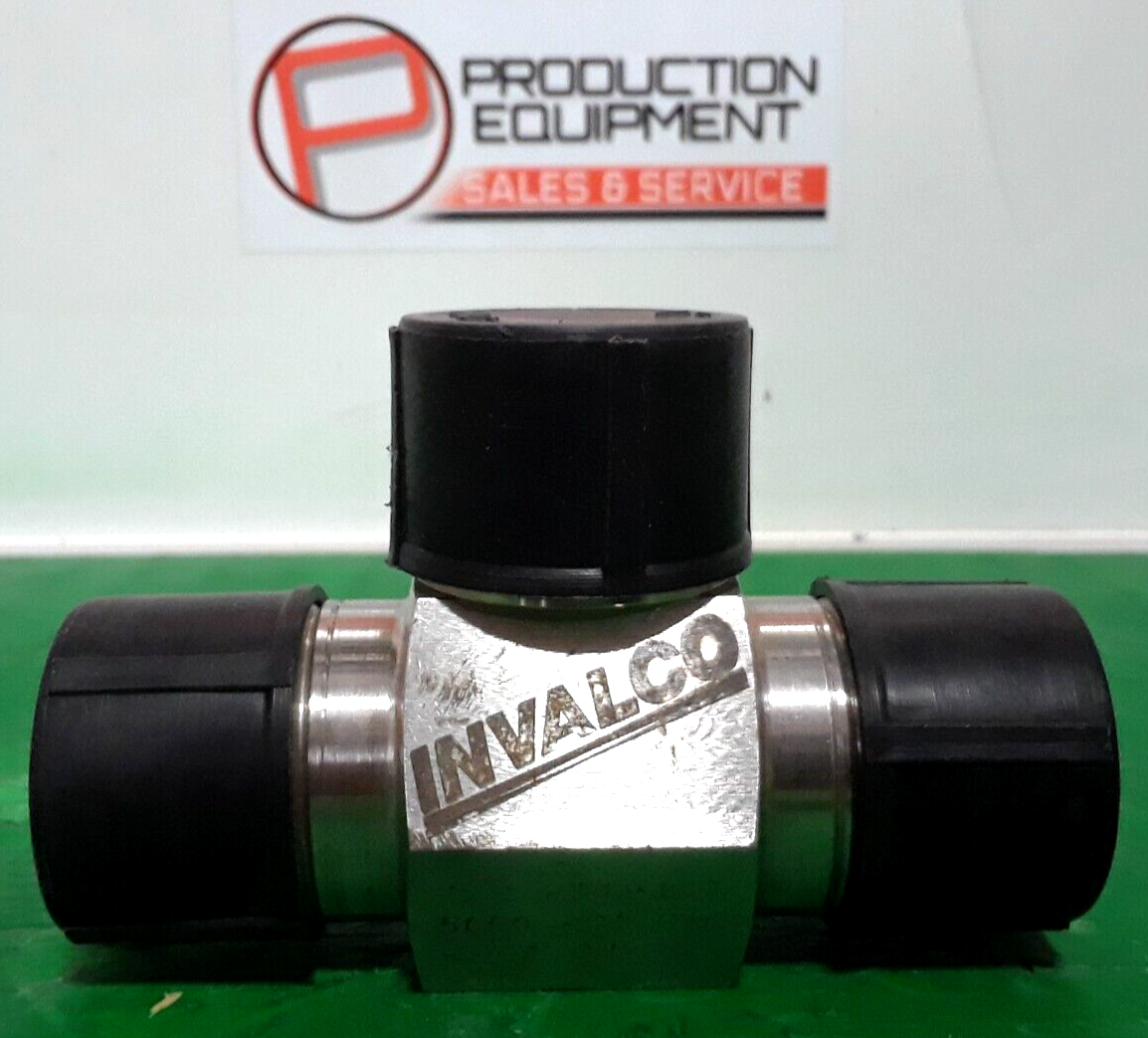 🟠 INVALCO 1" WH3/1000 TURBINE FLOWMETER PESSCO IS OFFERING 1 C102822-26 ...