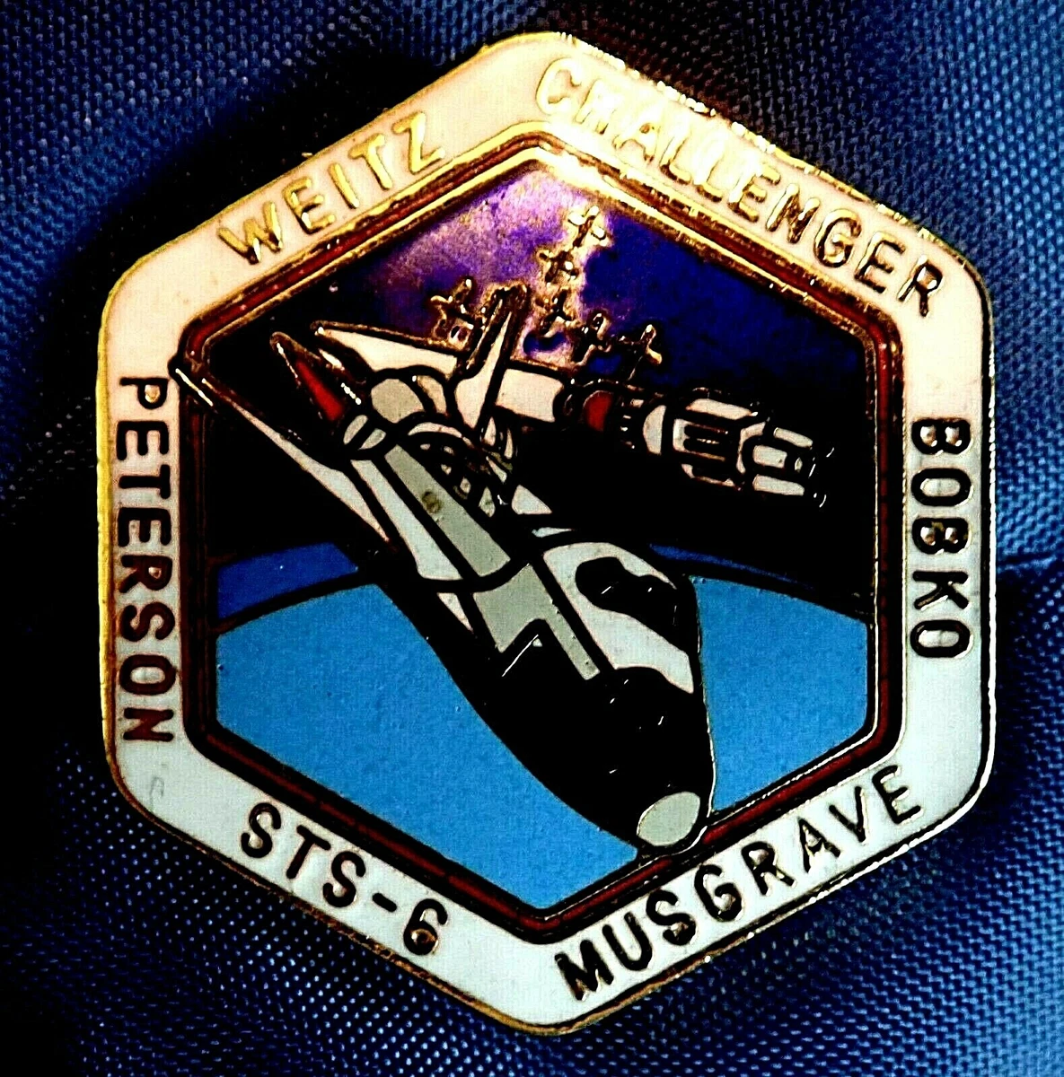 Astronaut Challenger Badge