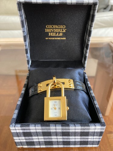 Giorgio Beverly Hills Lock Watch – New – Never Used | eBay