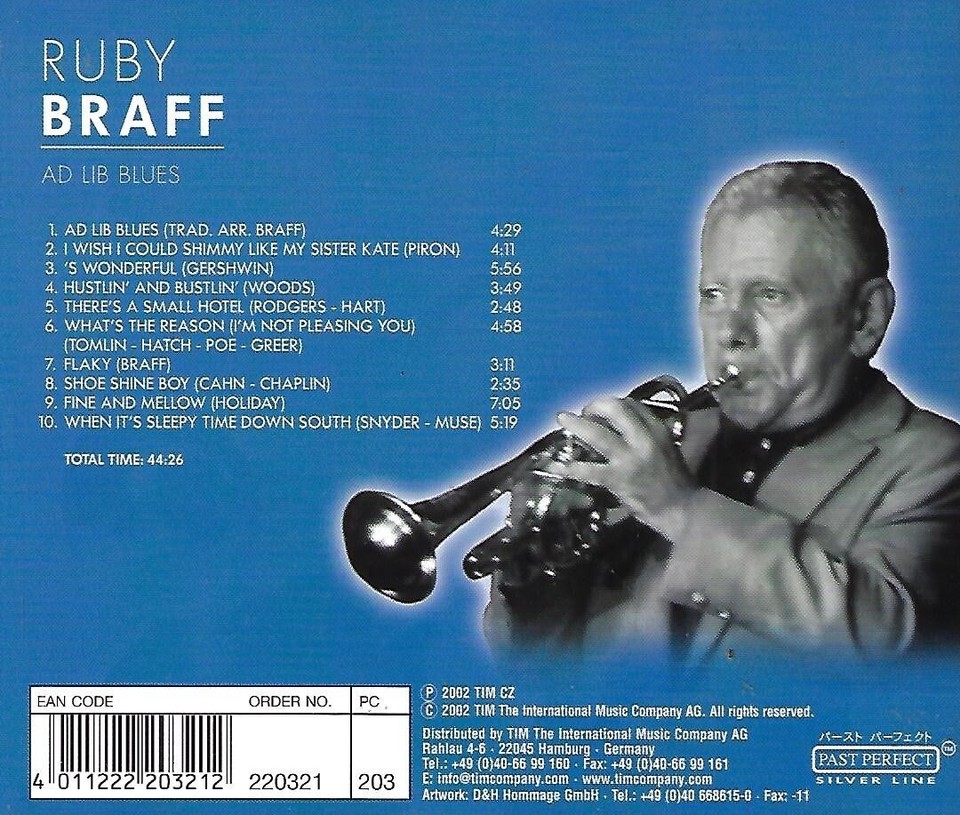 Ad Lib Blues by Ruby Braff (CD, 2002) | eBay