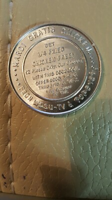 popeyes chicken popeye's 1987 Doubloon token coin vintage popeye | eBay