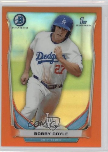 2014 Bowman Prospects Chrome Orange Refractor /25 Bobby Coyle #BCP94 | eBay