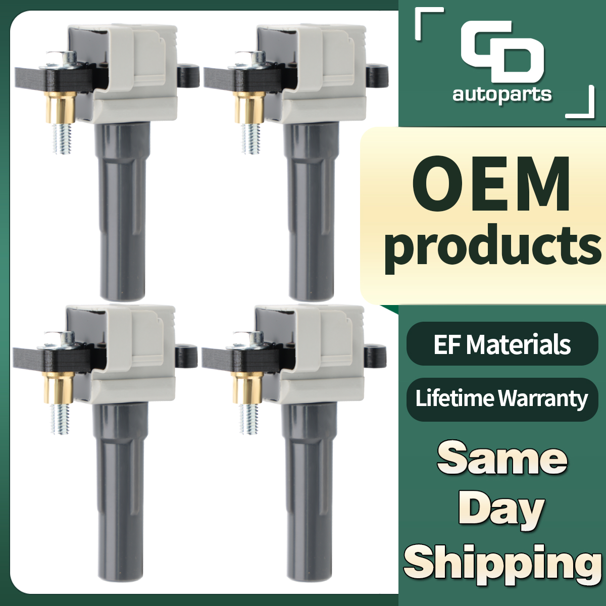 22433AA540 4 Ignition Coils for 2.5L Subaru Forester Legacy Impreza ...