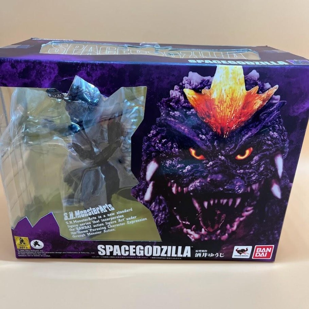 S.H. MonsterArts Space Godzilla Action Figure Bandai Japan 2012 Yuji ...