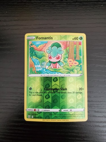 Fomantis - Pokémon Battle Styles Reverse Holo #014/163 NM/MT - FREE ...
