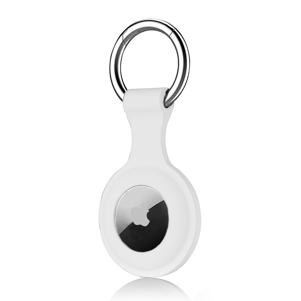 AirTag Case For Apple Air Tag Cover Tracker Silicon Car Key Ring ...