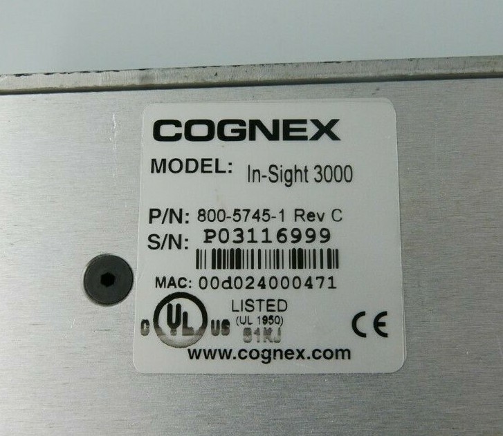 Cognex Insight 3000 Machine Vision Controller is3000 | eBay