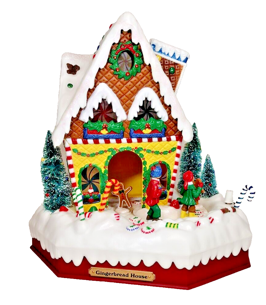 Animated Gingerbread House Gingerbread House, Lights And Animations,