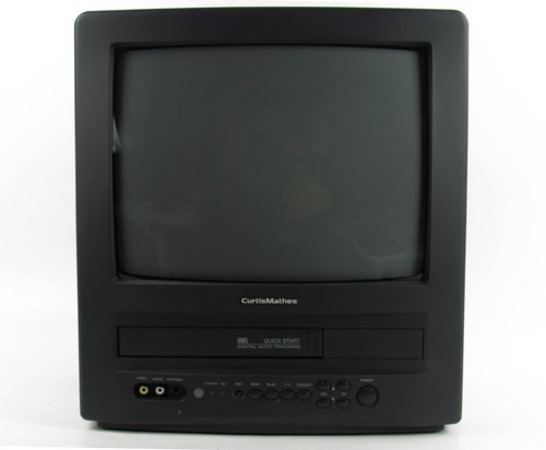 Curtis Mathes CMC13101 13” CRT TV VCR Combo Retro Gaming/Remote WORKS ...