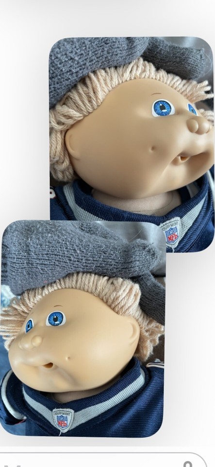 NEW ENGLAND PATRIOTS Build a Bear NFL outfit CABBAGE PATCH KIDS ...