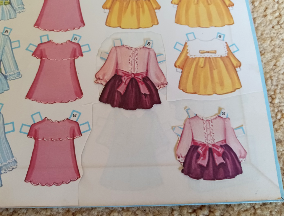 Vintage Tiny Tot Shop Paper Dolls, Whitman, 1969, Ex. | eBay