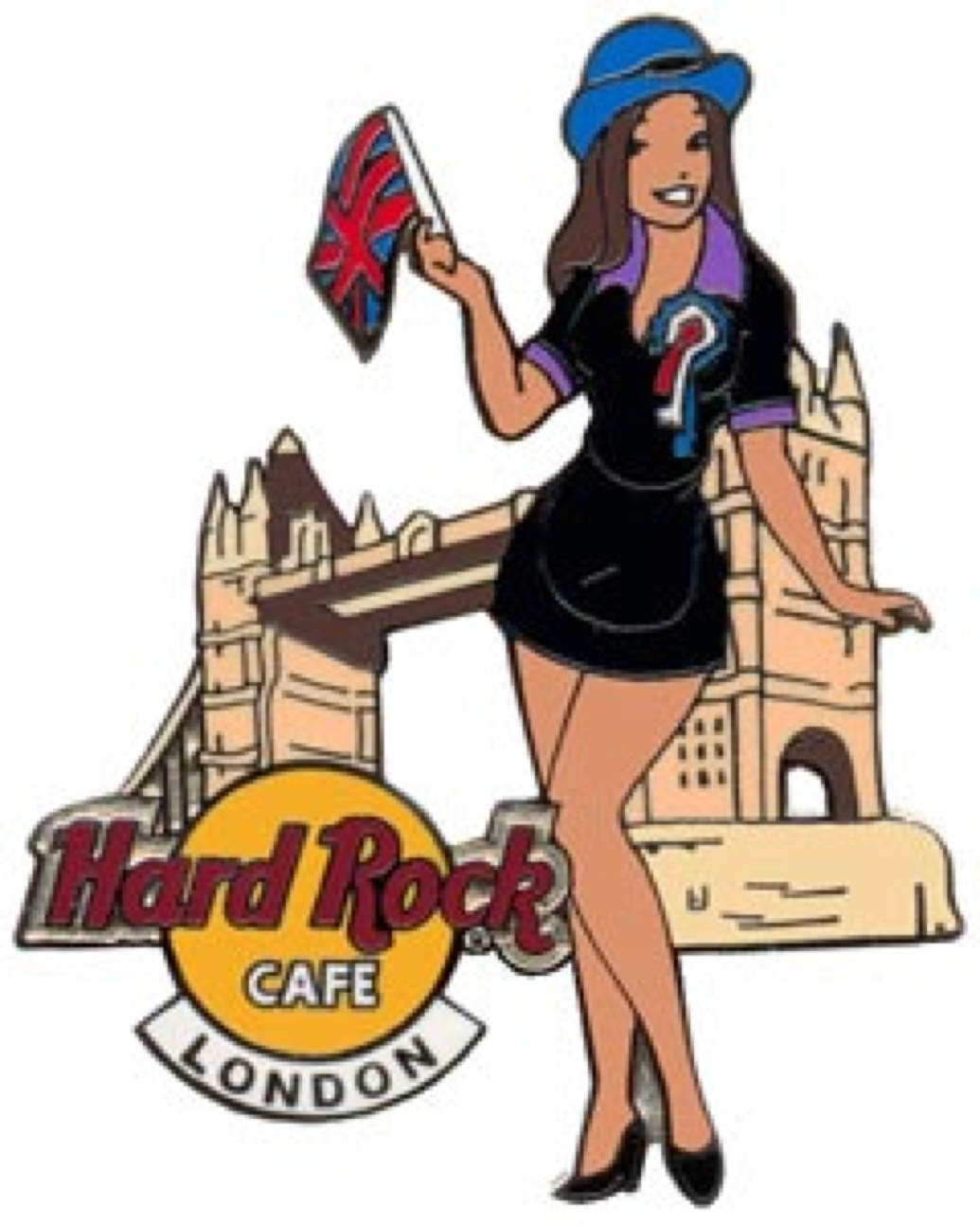 Hard Rock Cafe 2004 Girls of Rock GOR #3 PINS Sexy Servers -- You Pick ...