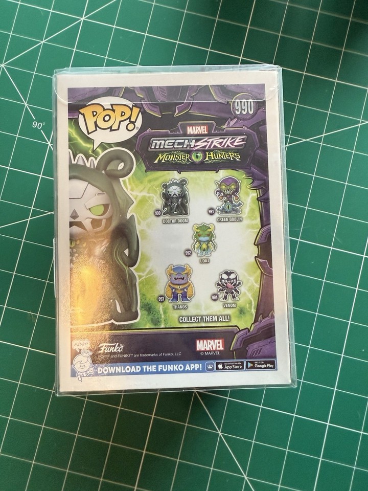 FUNKO POP! DR DOOM MECH STRIKE MONSTER HUNTERS #990 FREE S/H | eBay