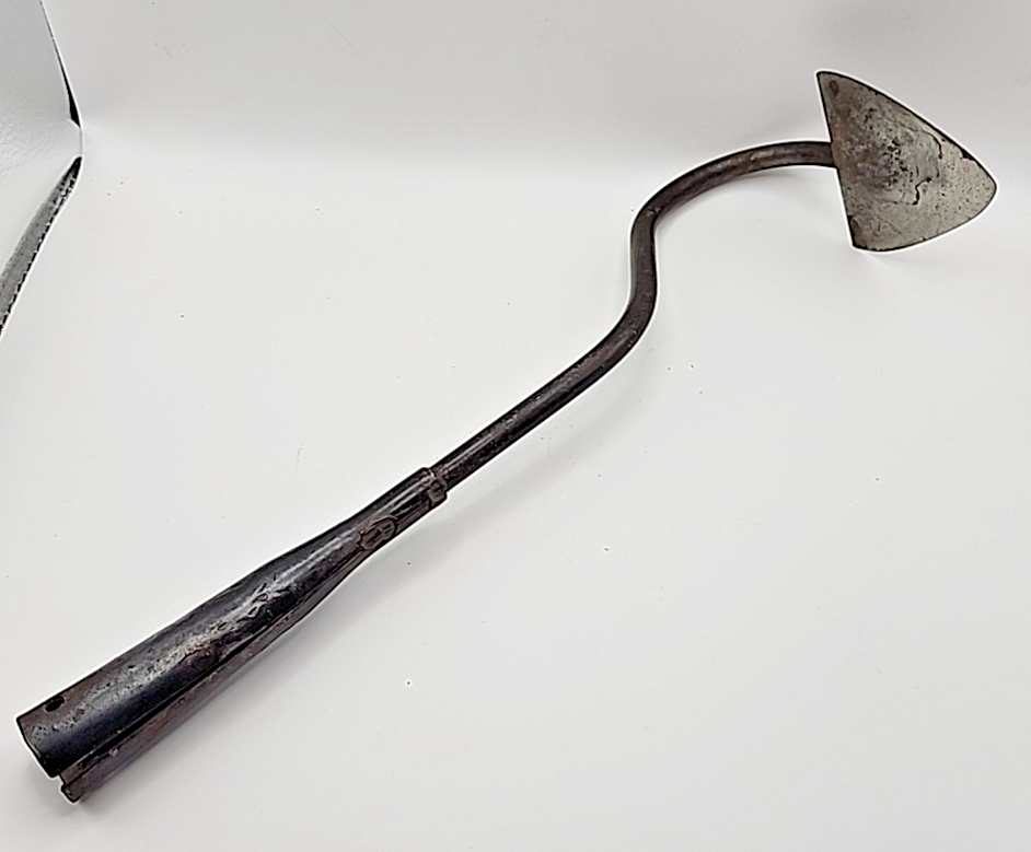Vintage Hand Push Garden Hand Single Point Hoe Cultivator Plow Tool ...
