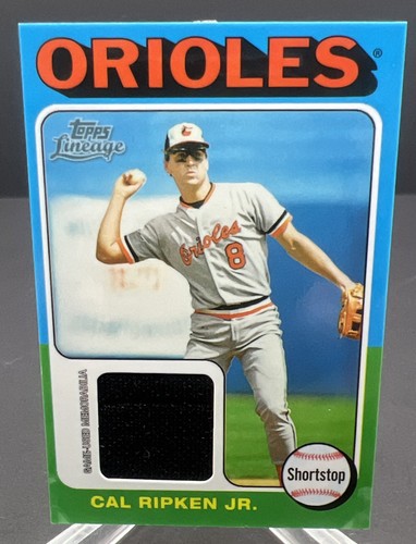 2011 Topps Lineage - Mini 1975 Design Relics #75R-CR Cal Ripken (MEM ...