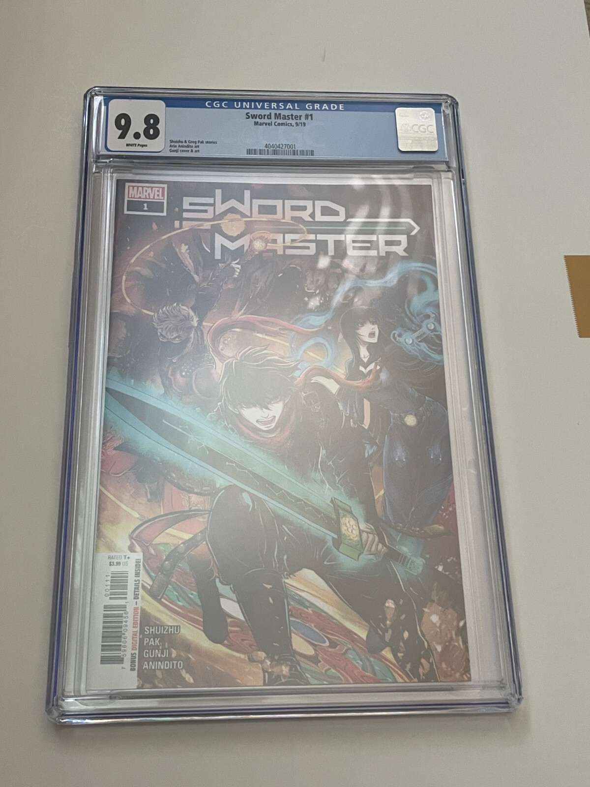 2019 Marvel SWORD MASTER #1 First Appearance LIN LIE Iron Fist CGC 9.8 ...