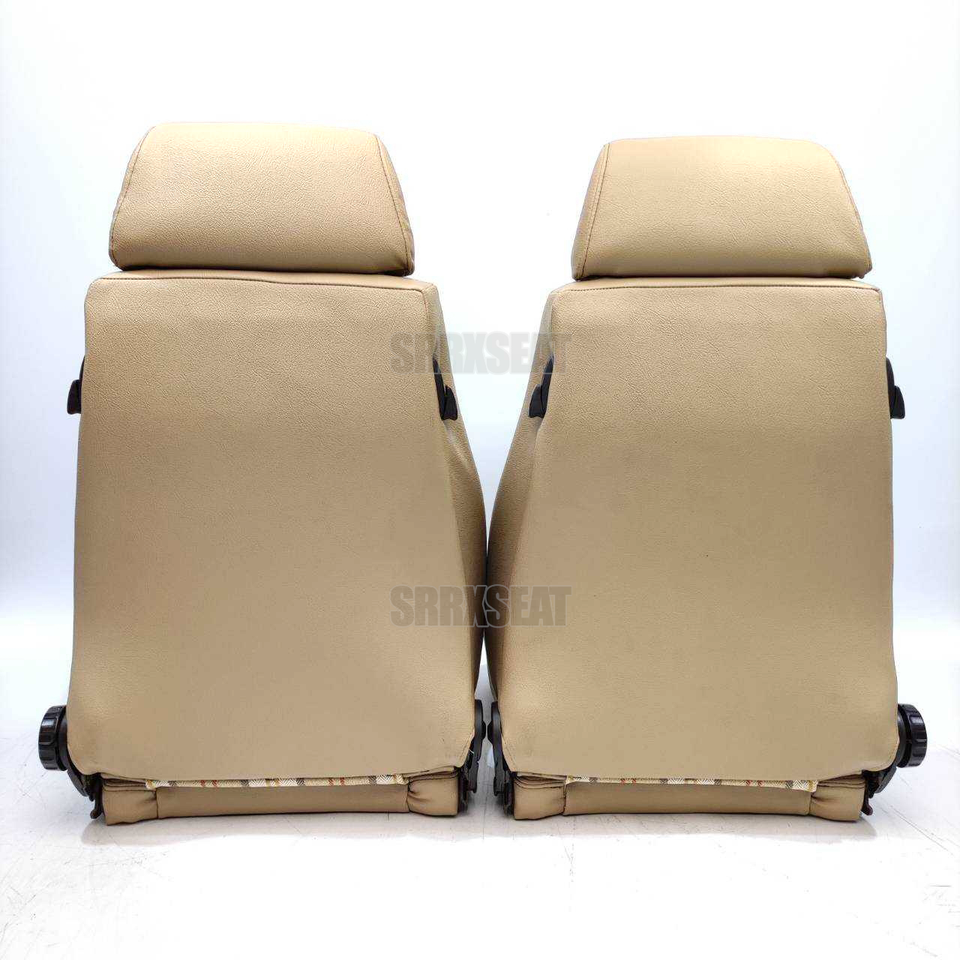 【1 PAIR】AUTHENTIC RECARO LSB TAN TARTAN【US LOCATION NO CUSTOMS】 | eBay
