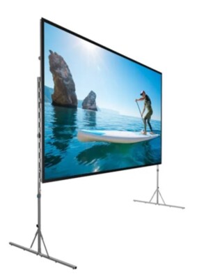 Da-Lite Fast-Fold 7'6" x 10' Replacement REAR Projection Surface Snap ...