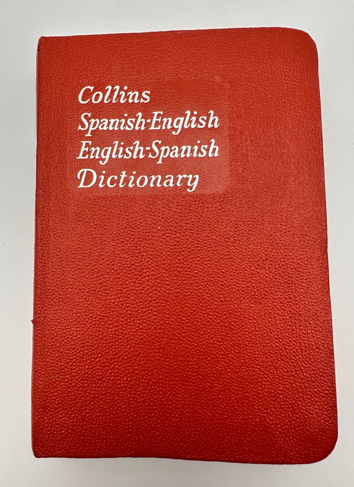 Collins Spanish-English English-Spanish Pocket Dictionary Vintage 1970 ...