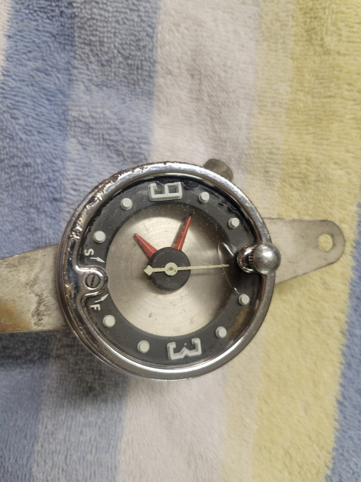 1956 1957 NASH RAMBLER ELECTRIC CLOCK 1956 1957 RAMBLER DASH CLOCK ...