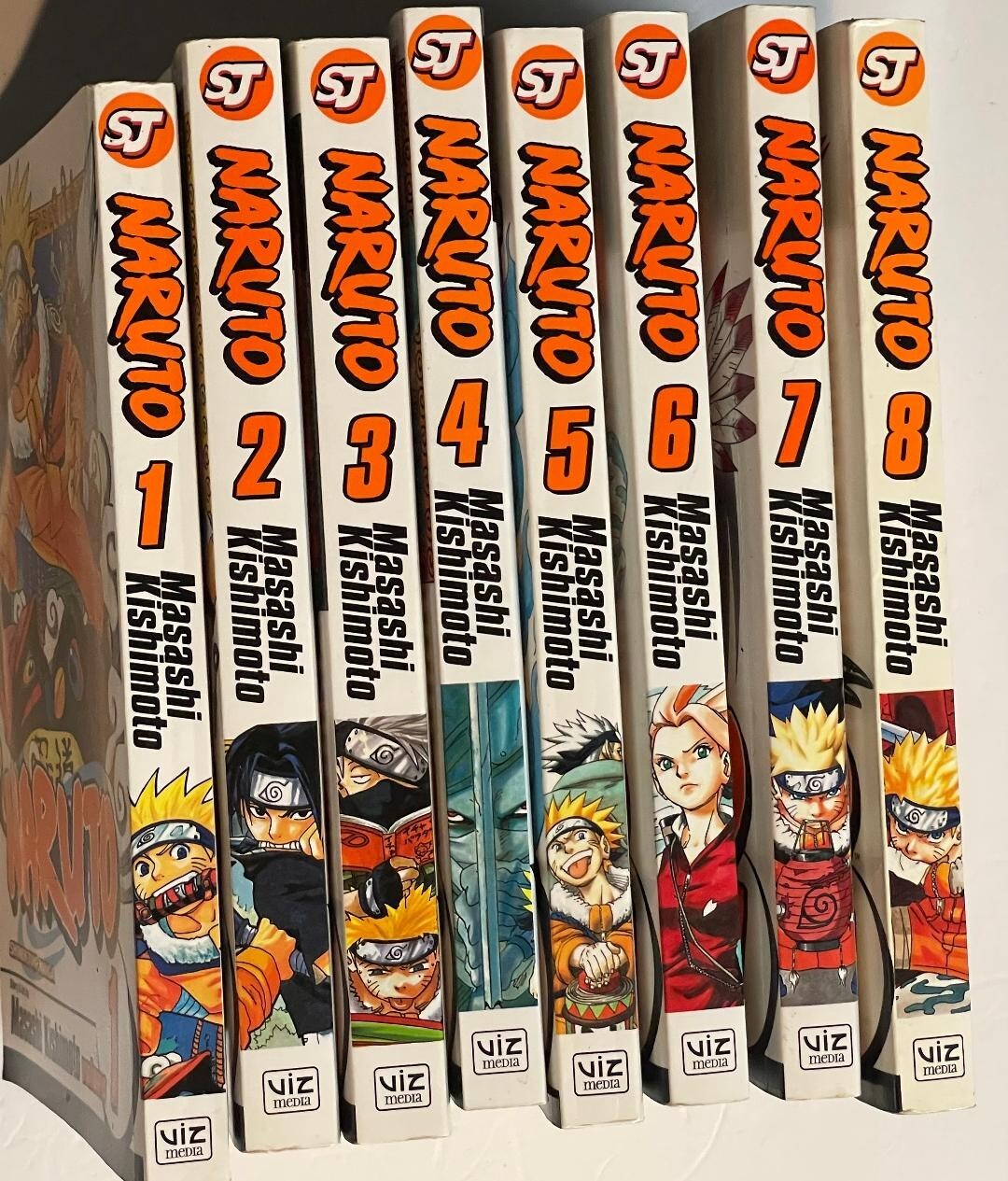 Naruto Mango Vol. 1-8 | eBay