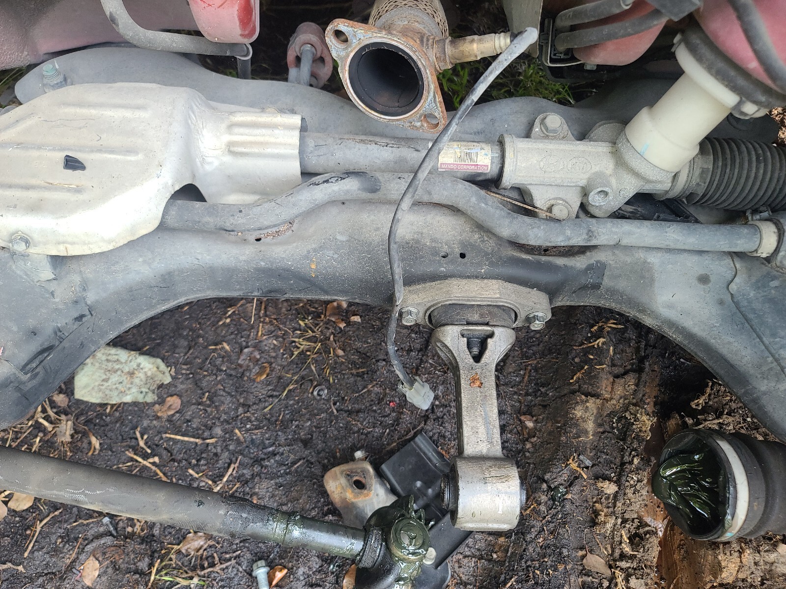 For Hyundai Accent Kia Rio 12-17 Front Crossmember Sub-frame Engine ...