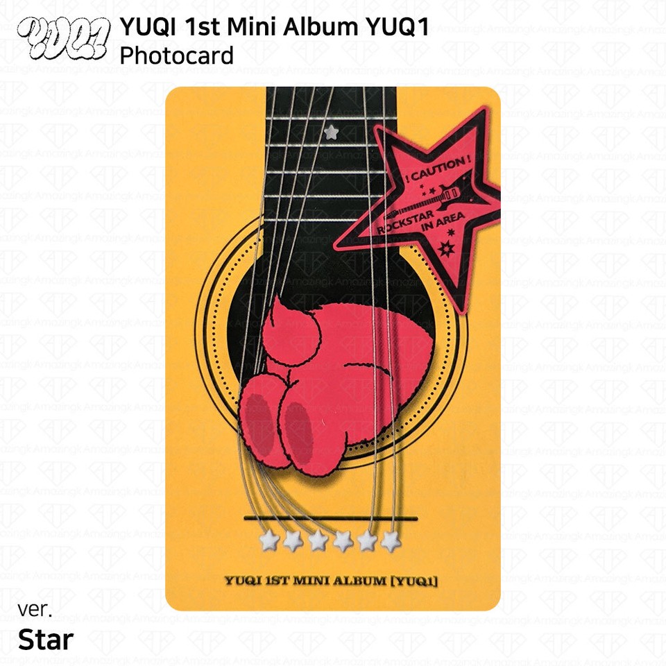 (G)I-DLE G-IDLE YUQI 1st Mini Album YUQ1 Official Photocard ID Photo ...