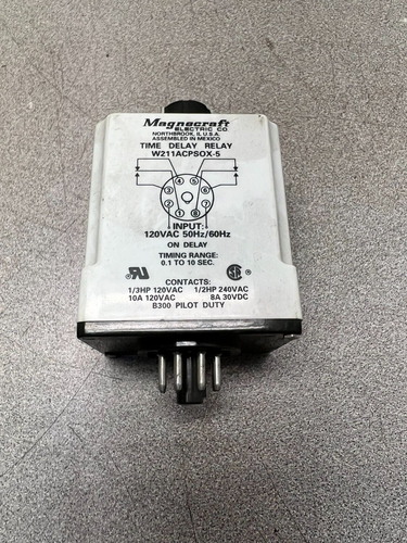 USED MAGNECRAFT W211ACPS0X-5 RELAY W211ACPSOX-5 | eBay