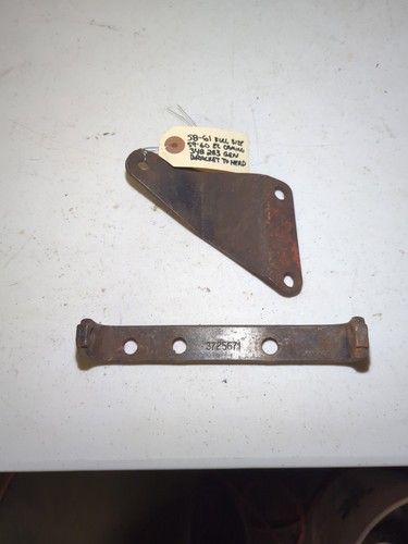 56-62 Chevy Corvette Generator Brackets El Camino Impala 3725671 | eBay