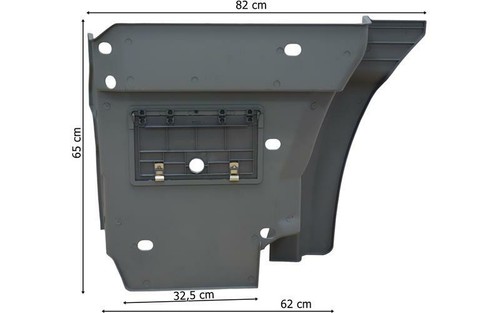 fits Einstieg Einstiegskasten links Baustellenfahrzeug passend Mercedes ...