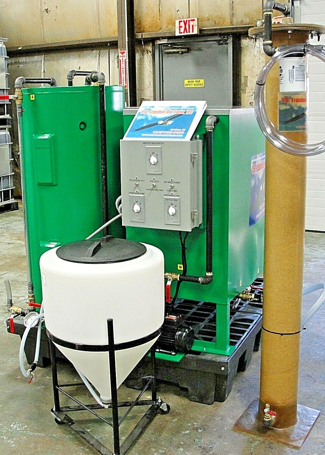 BD40LP Biodiesel Processor with Dry Wash Technology, U S Freedom Bio ...