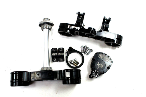 2021 KTM 350 SXF GPR V5 Steering Stabilizer Kit Triple Clamp Bar Mount ...