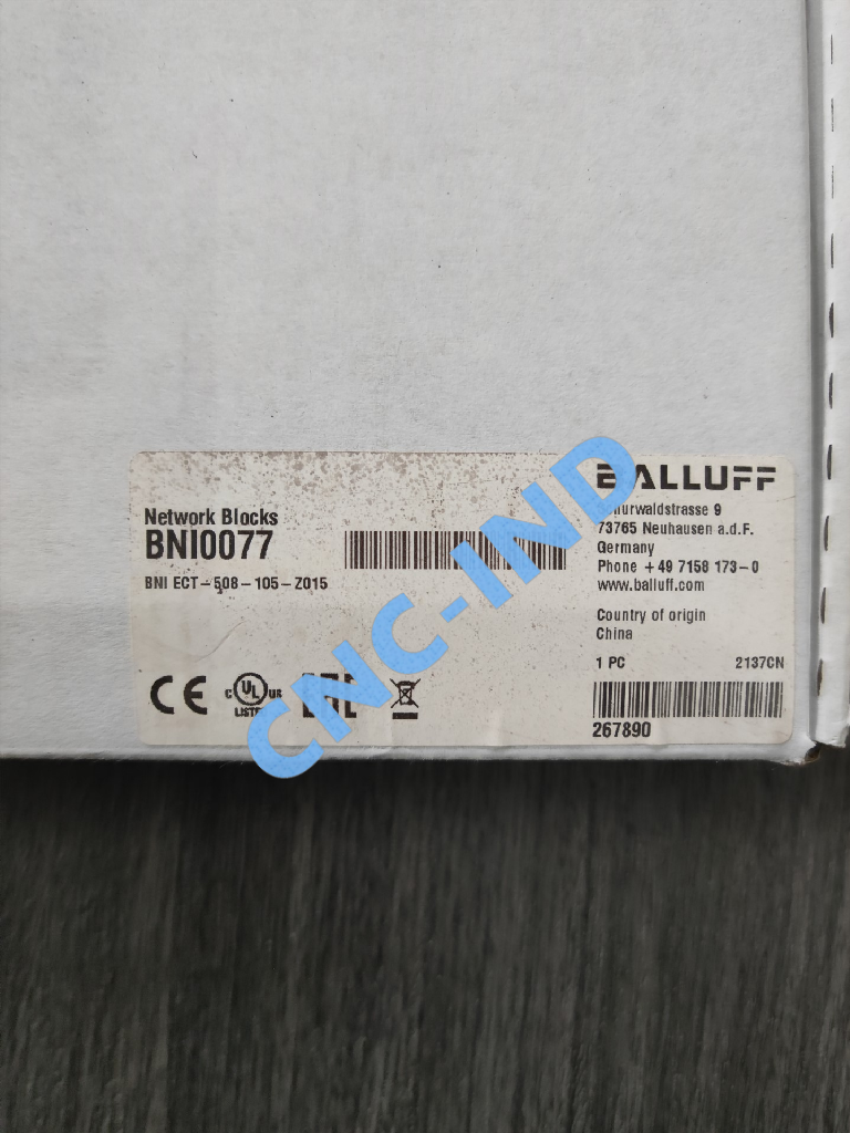 BNI0077 Balluff EtherCAT Main Module | eBay