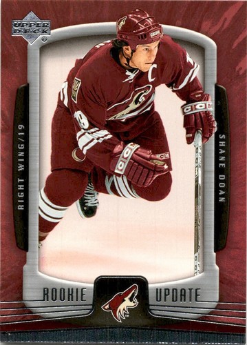 2005 Upper Deck Rookie Update #76 Shane Doan Excellent | eBay