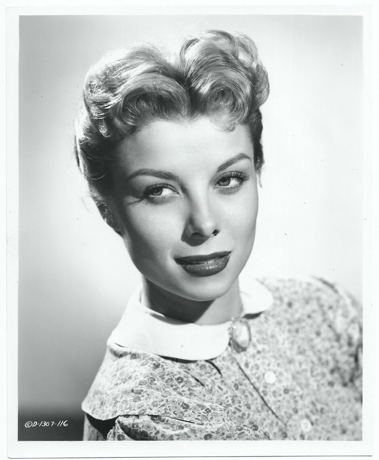 Adelle August STYLISH POSE PORTRAIT Stunning Glamour KORNMAN 1955 PHOTO ...