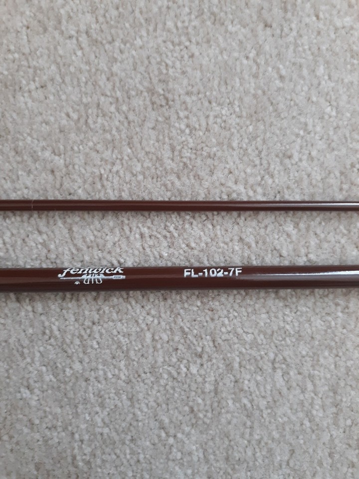 VINTAGE FENWICK Fly Rod BLANK FL102-7F 8.5 FT 7WT GLASS 2 PC - NOS | eBay