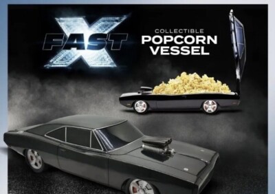 Fast X Popcorn Bucket Dodge Charger AMC 2023 Fast & Furious 🏁READY TO ...