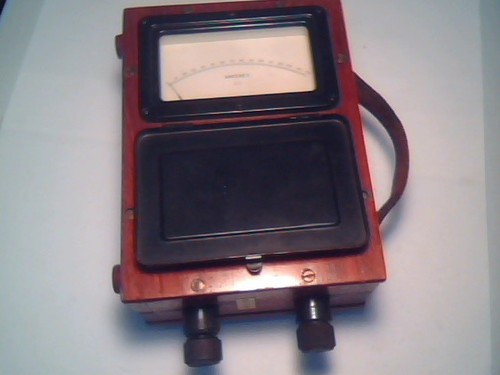1930's MEGGER AMPERES AMMETER DC 150A EVERSHED & VIGNOLES vintage test ...