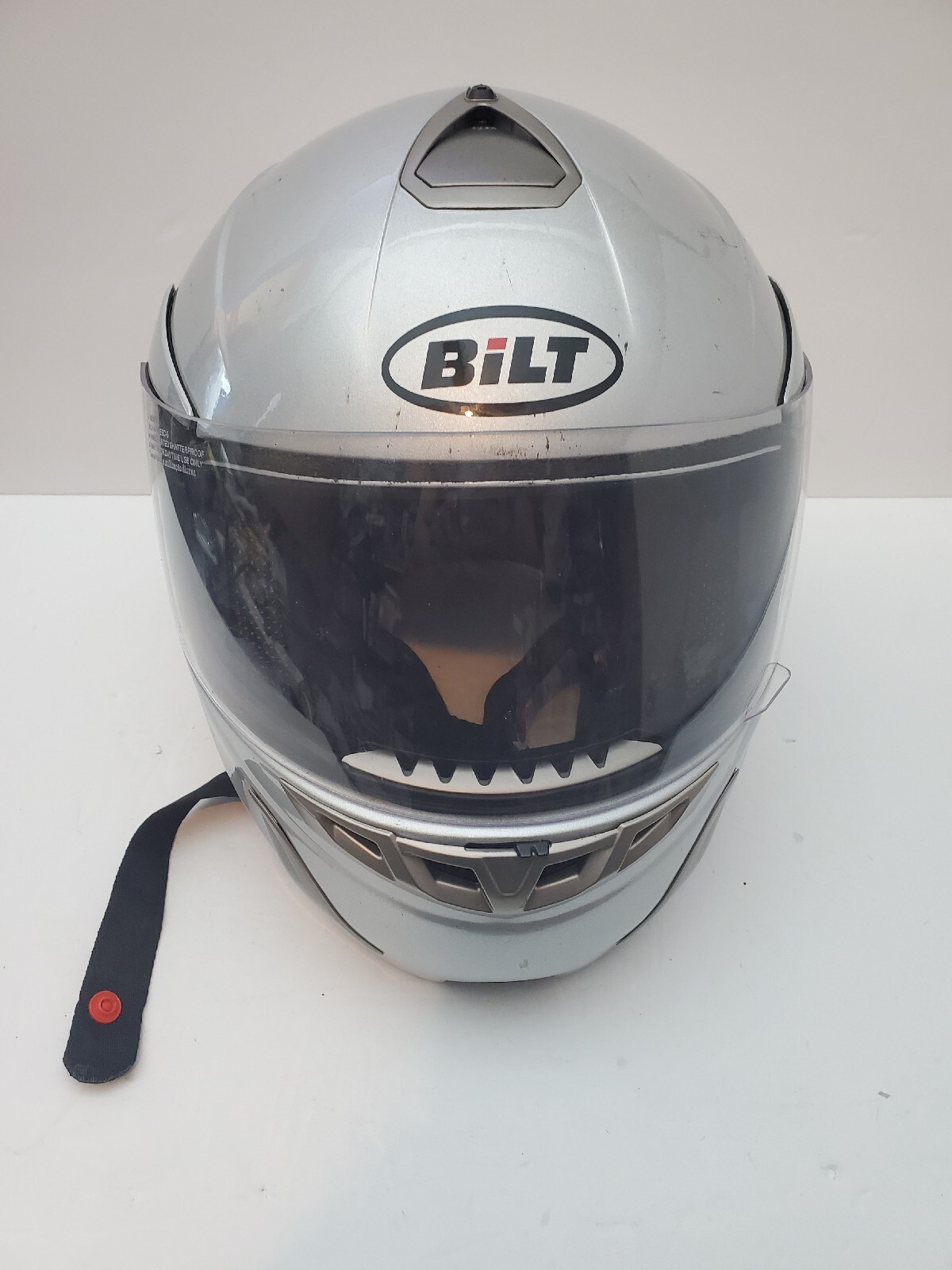 Bilt Solar Modular Motorcycle Helmet Techno Modular FMVSS No. 218 Gray ...