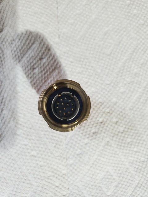 Glenair Circular Mil Spec Connector Cable Conn Plug Assy Scoop Proof ...