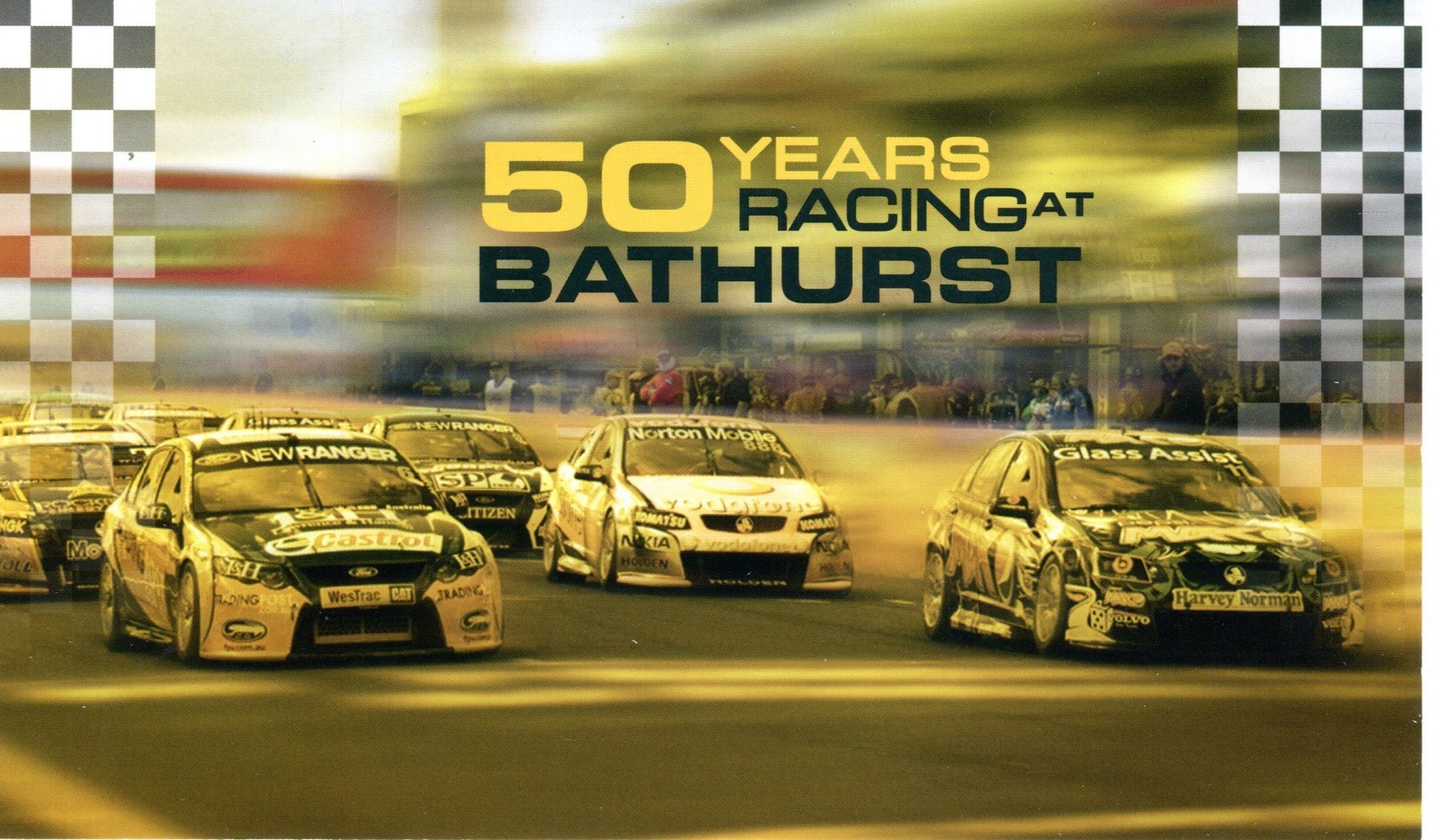 2012 Bathurst! 50 Years of Racing - Post Office Pack With Stamps & Mini Sheet | eBay