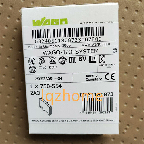 3PCS 750-554 WAGO Module Brand New Fast shipping#DHL or FedEx | eBay