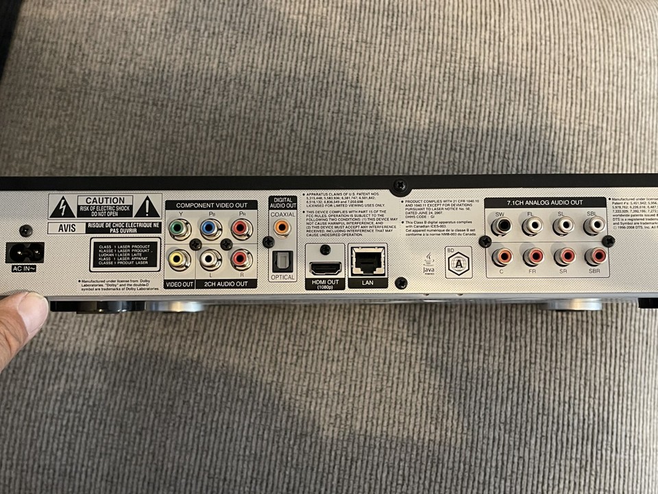 LG BD390 WiFi Blu-Ray Disc Player WITH REMOTE | eBay