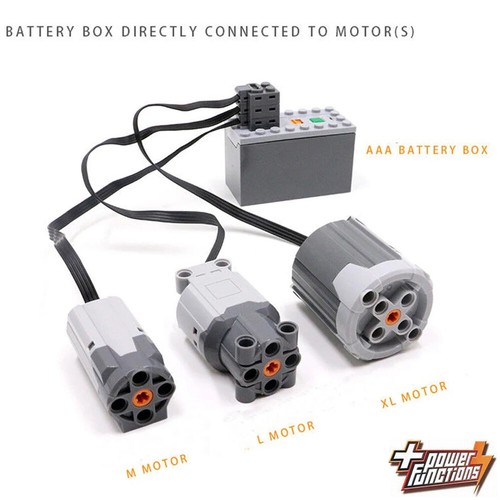 4pcs LEGO Power Functions 88000 Battery Box Three M Motors 8883 8882 ...