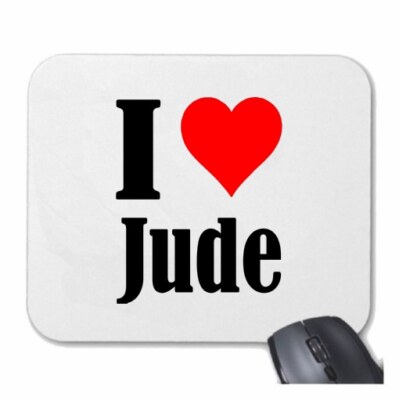 MOUSEPAD Mauspad I Love Jude Ich Liebe Jude | eBay.de