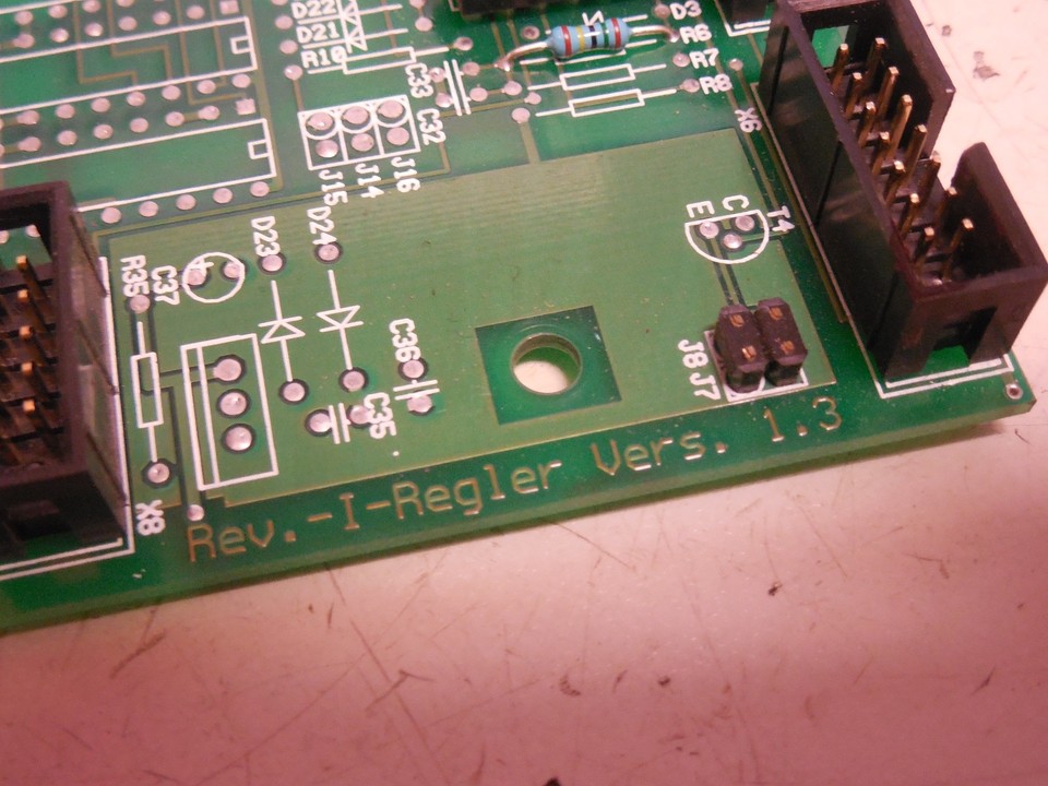 UNKNOWN BRAND NAME CIRCUIT BOARD CARD REV I REGLER VERSION 1.3 SVC | eBay