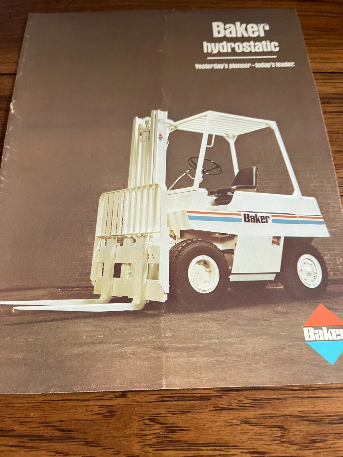 Baker Hydrostatic Forklift Brochure AMIL22 | eBay
