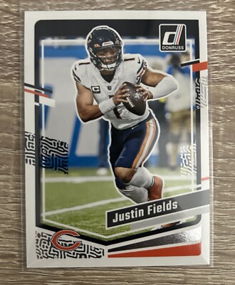 (3x) 2023 Donruss Base #48 Justin Fields Chicago Bears Steelers | eBay