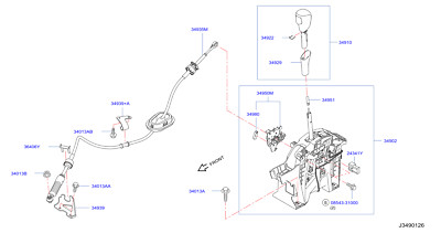 Nissan/INFINITI 34980-AX00A Park Position Switch. . | eBay